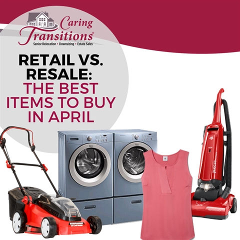Retail vs. Resale: The Best Items to Buy in April