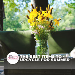 The Best Items to Upcycle for Your Summer Garden | Caring Transitions ...