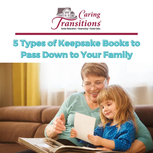 5 Types of Keepsake Books to Pass Down to Your Family | Caring Transitions